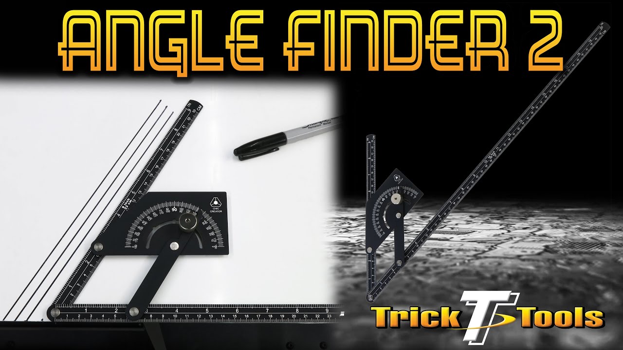 AF2 Angle Finder for Sheet Metal and Tube Measuring - Trick-Tools.com ...