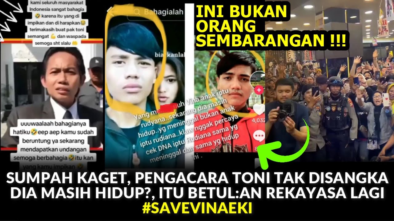 SUMPAH KAGET, PENGACARA TONI TAK DISANGKA DIA MASIH HIDUP?, ITU BETUL:AN REKAYASA LAGI # ...