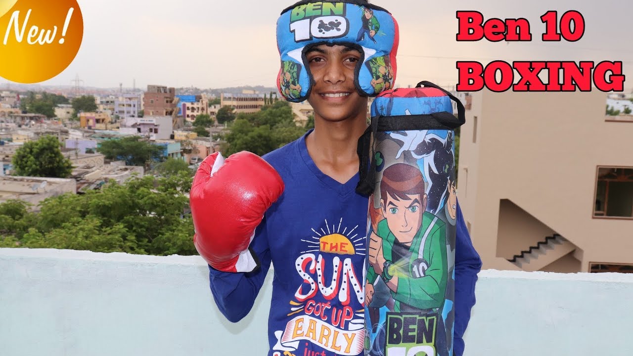Ben 10 Punching Bag for Kids - Ben 10 Toys - Ben 10 Boxing Bag - YouTube