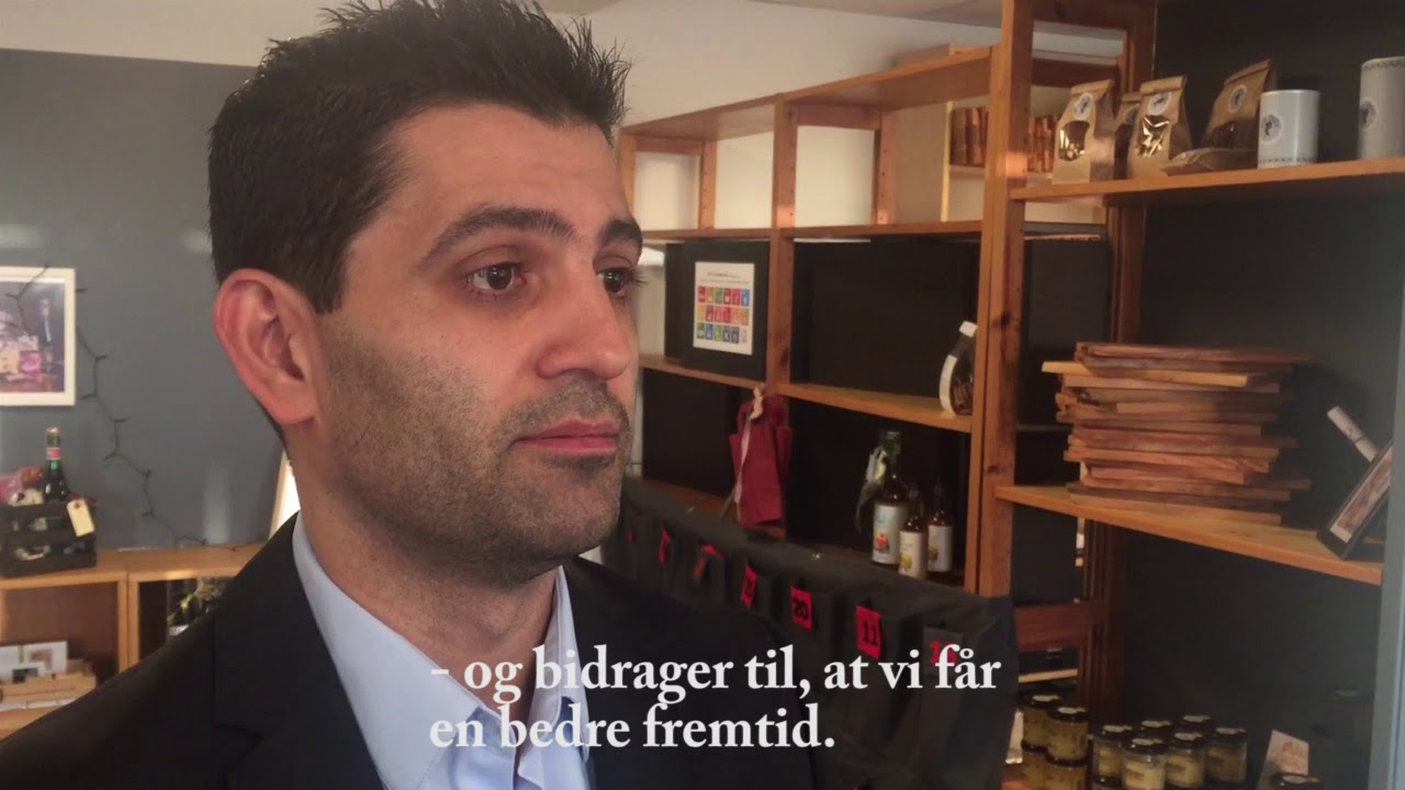Byrådsmedlem i Ballerup, Musa Kekec, besøger Huset Venture ...