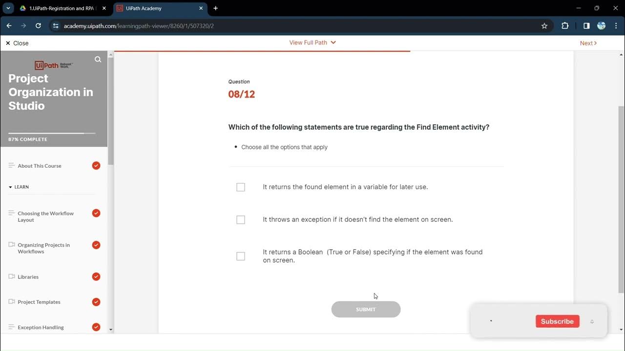 UI Path RPA Developer -- Project Organization in Studio - YouTube
