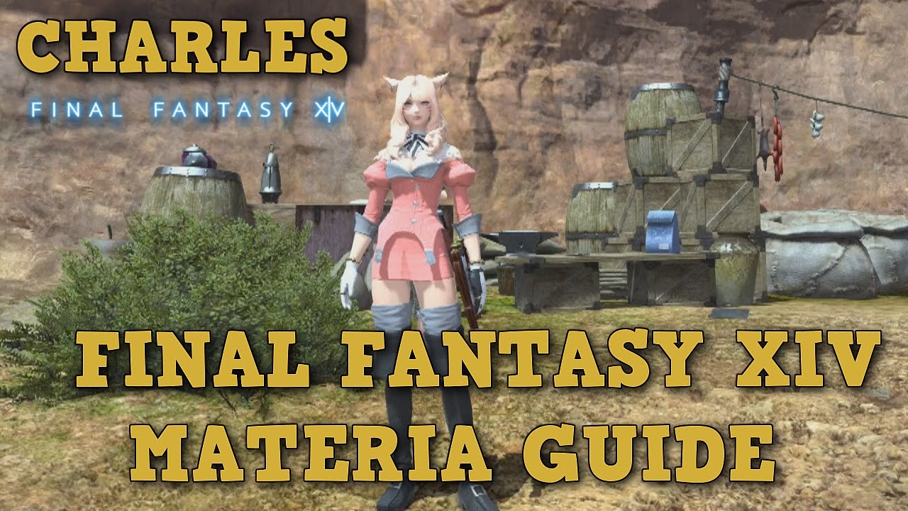 #128 FFXIV - KOMPLETTER MATERIAGUIDE - Basics und verbotene Slots ...