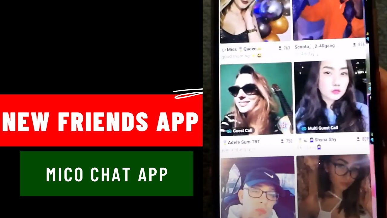 App To Make New Friends Around The World - MICO Chat App For Android ...