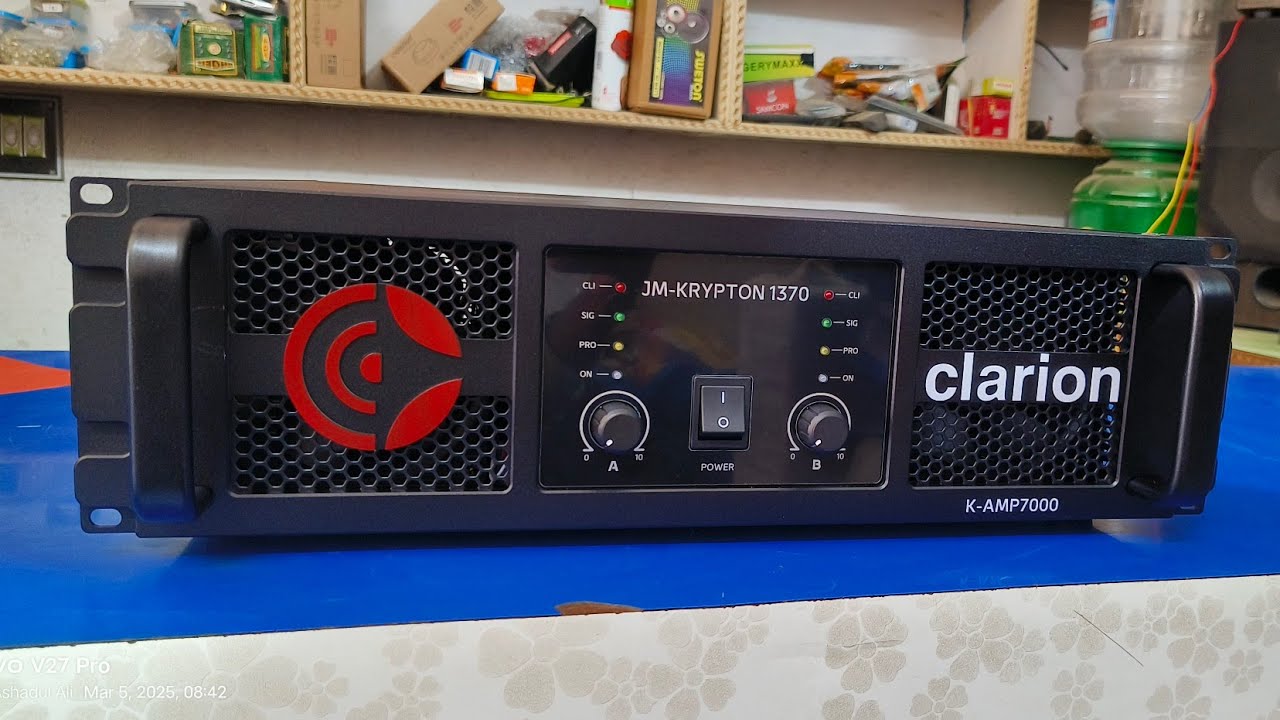 Clarion New 7000 Amplifier Review present by Bright Electronic ...