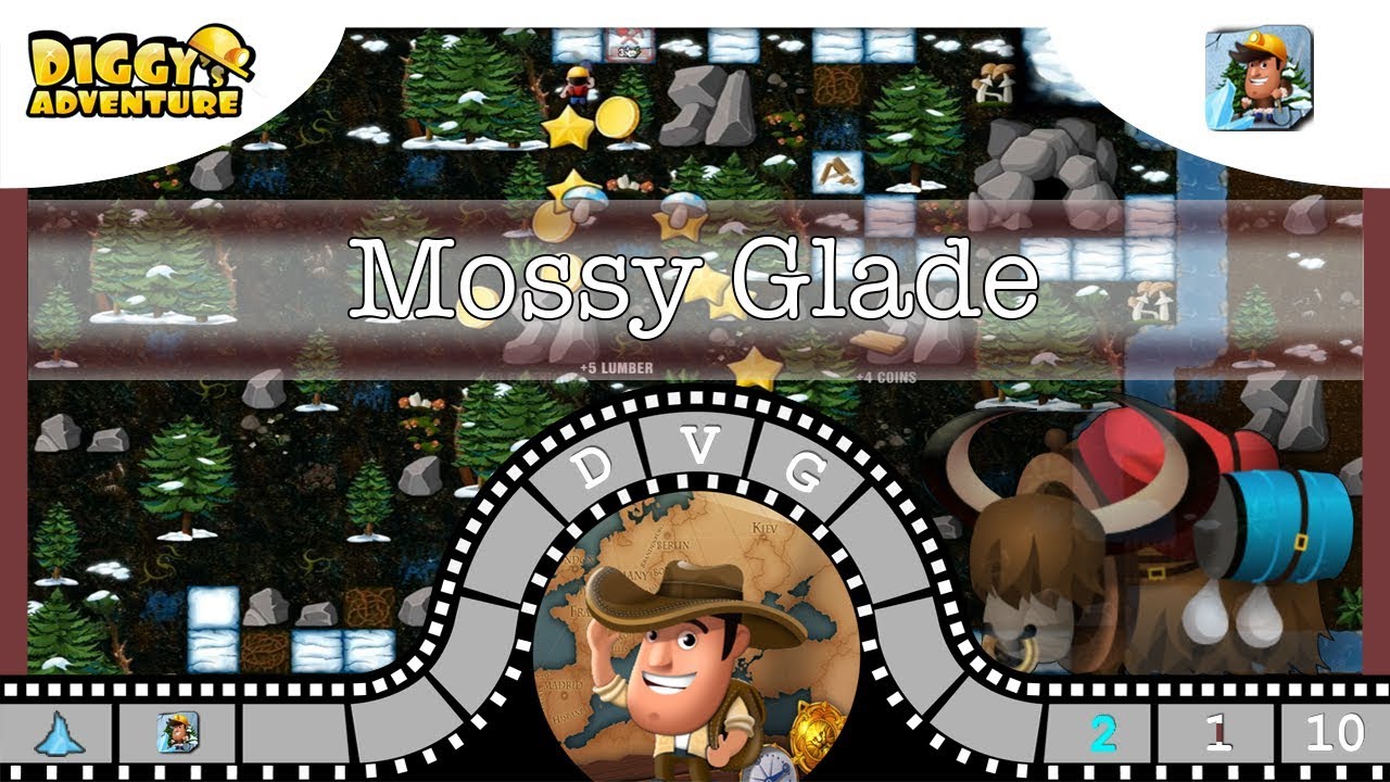 [~Scandinavie Main~] #10 Mossy Glade - Diggy's Adventure - YouTube