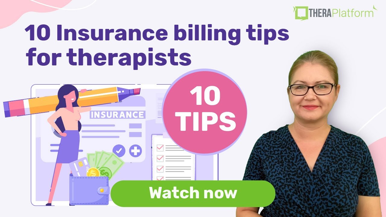 10 Insurance billing tips for therapists - YouTube