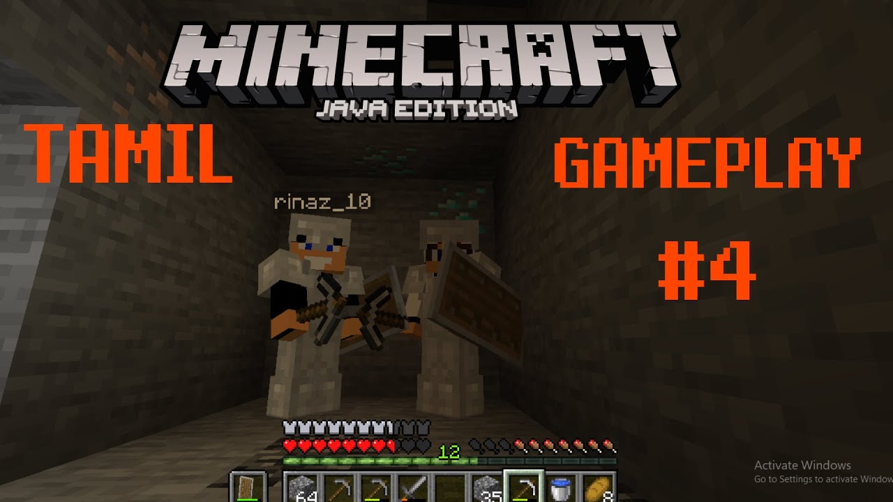 MINECRAFT Tamil Survival || EP-04 || (தமிழ்) || DIAMOND MINING ...