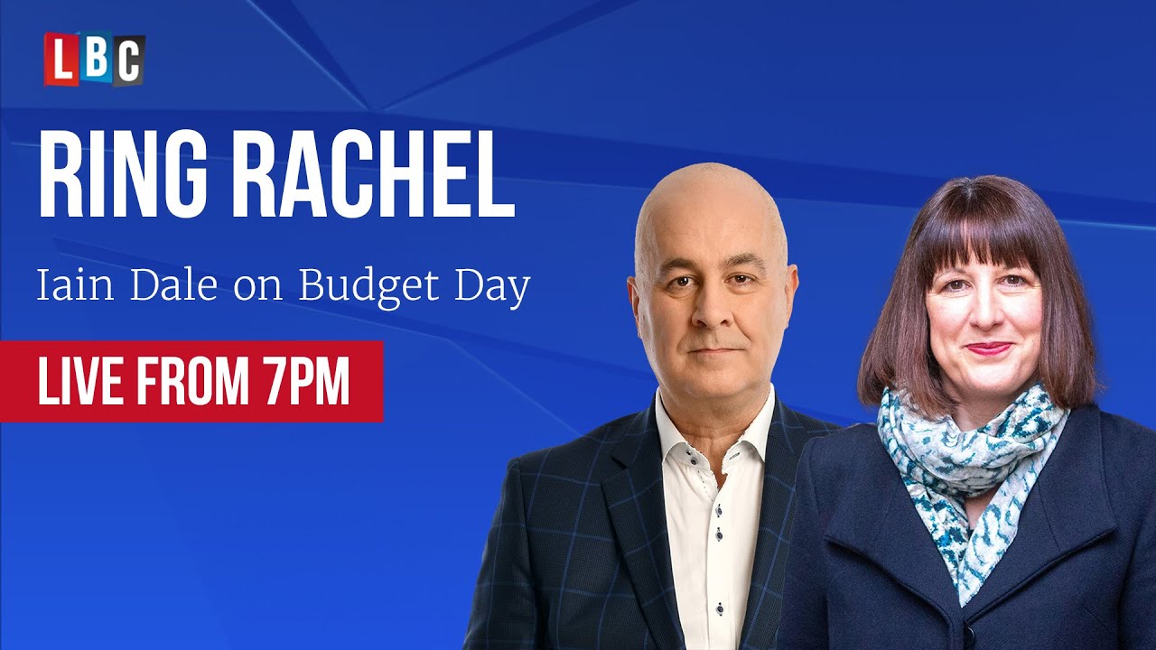 Ring Rachel: The Shadow Chancellor joined Iain Dale on Budget Day | Watch Again - YouTube