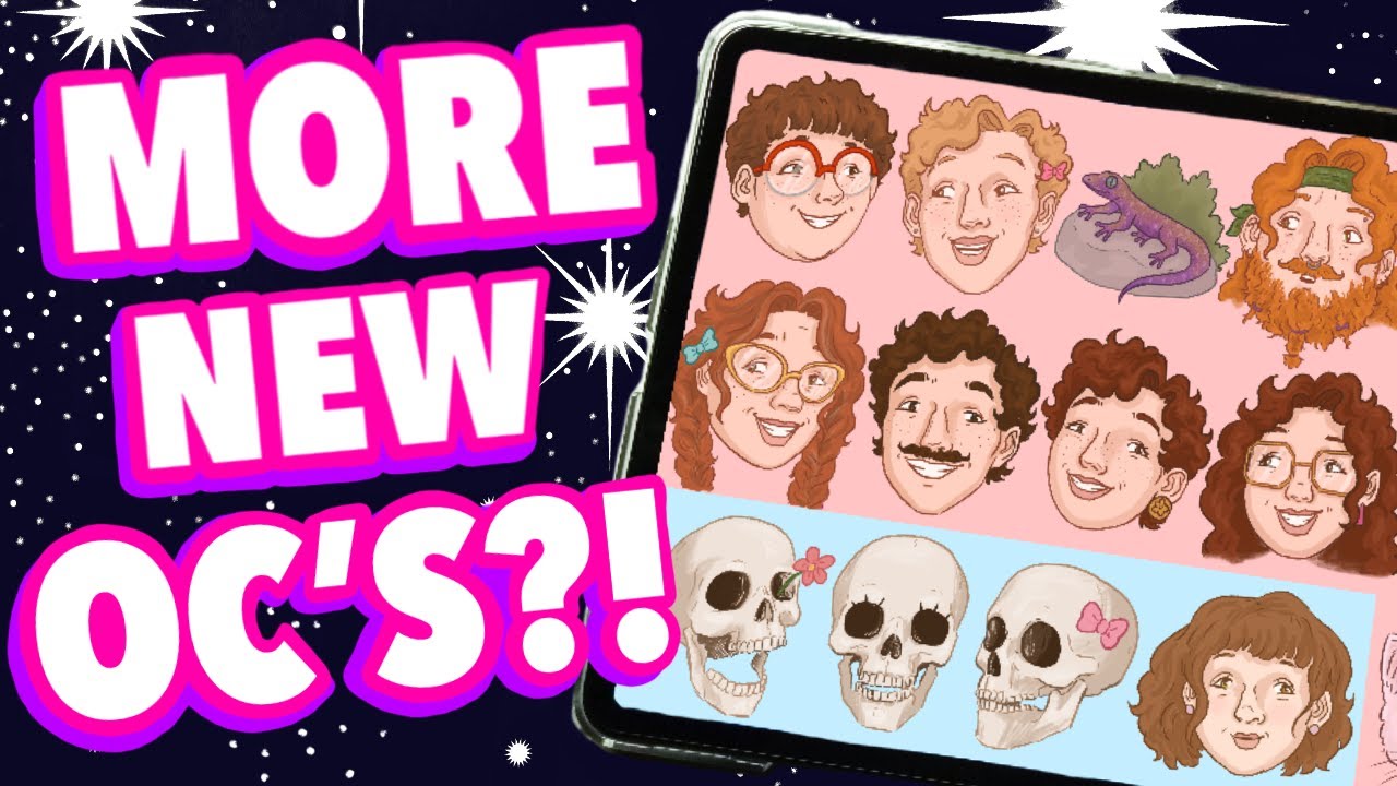 Introducing My New Characters! - YouTube