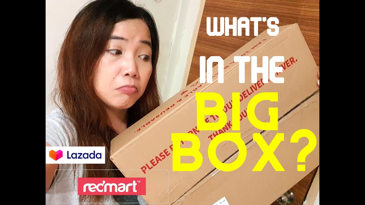 Vlog 5 - May pasurprise si Lazada x Redmart na nasa big box - YouTube