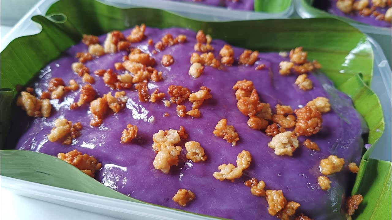 Ube tibok tibok recipe - YouTube