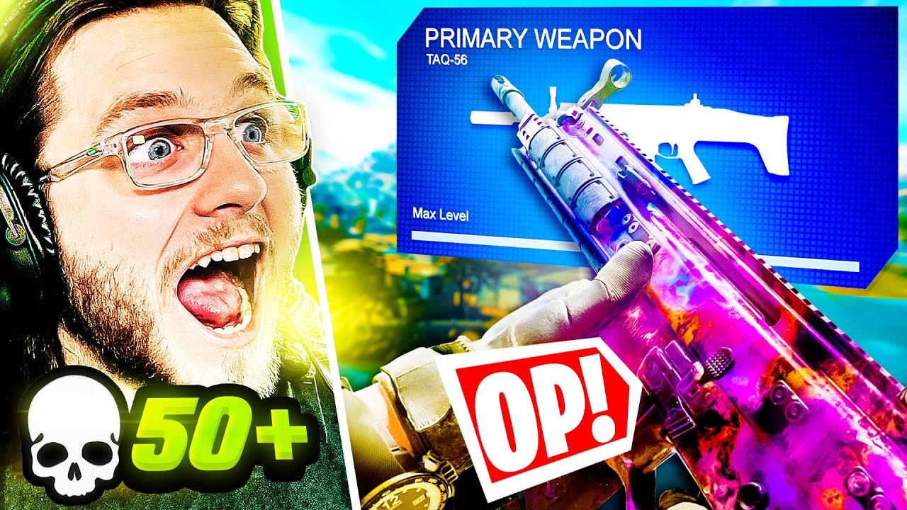 The Most AGGRESSIVE Class in Warzone 2.0 (TAQ-56 Tuning & Attachments ...