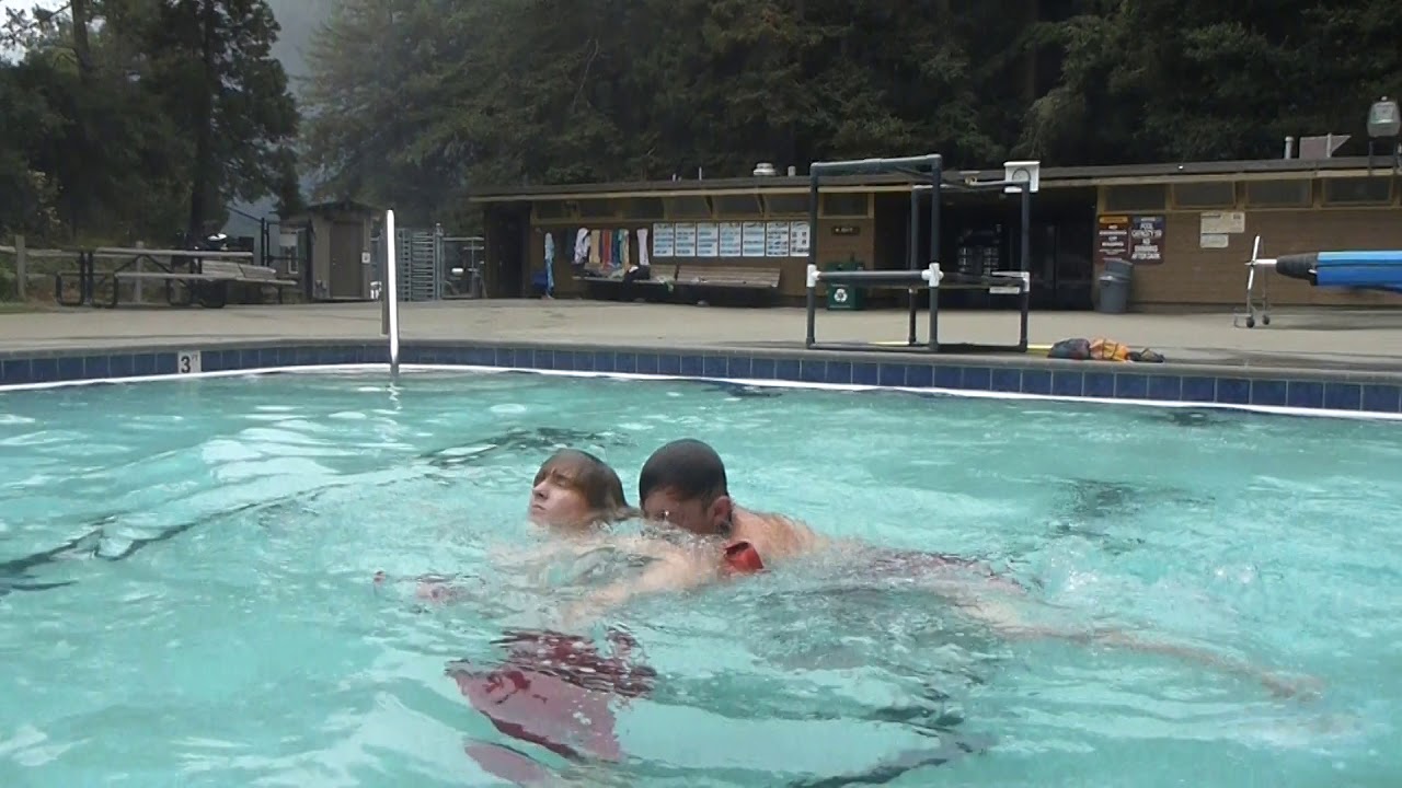 Lifeguarding Drill: In-water Ventilation, Pool Single Rescuer ...