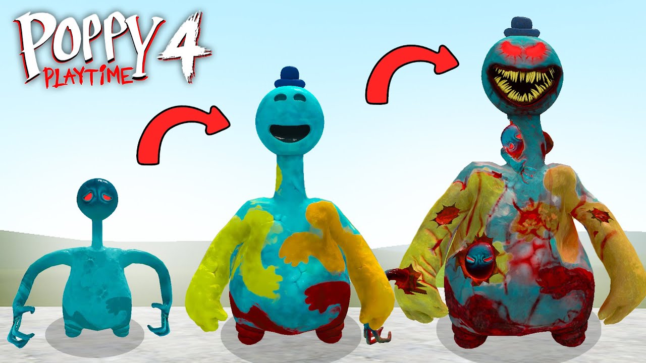 SECRET EVOLUTION OF CURSED DOEY THE DOUGHMAN in Garry's Mod - YouTube