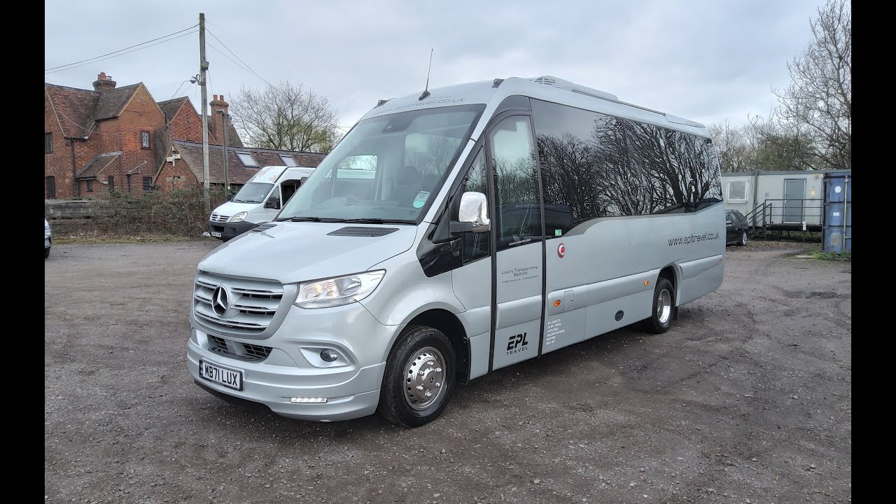 2021 (71) Mercedes Benz 516 CDi EVM Grand Tourer - YouTube