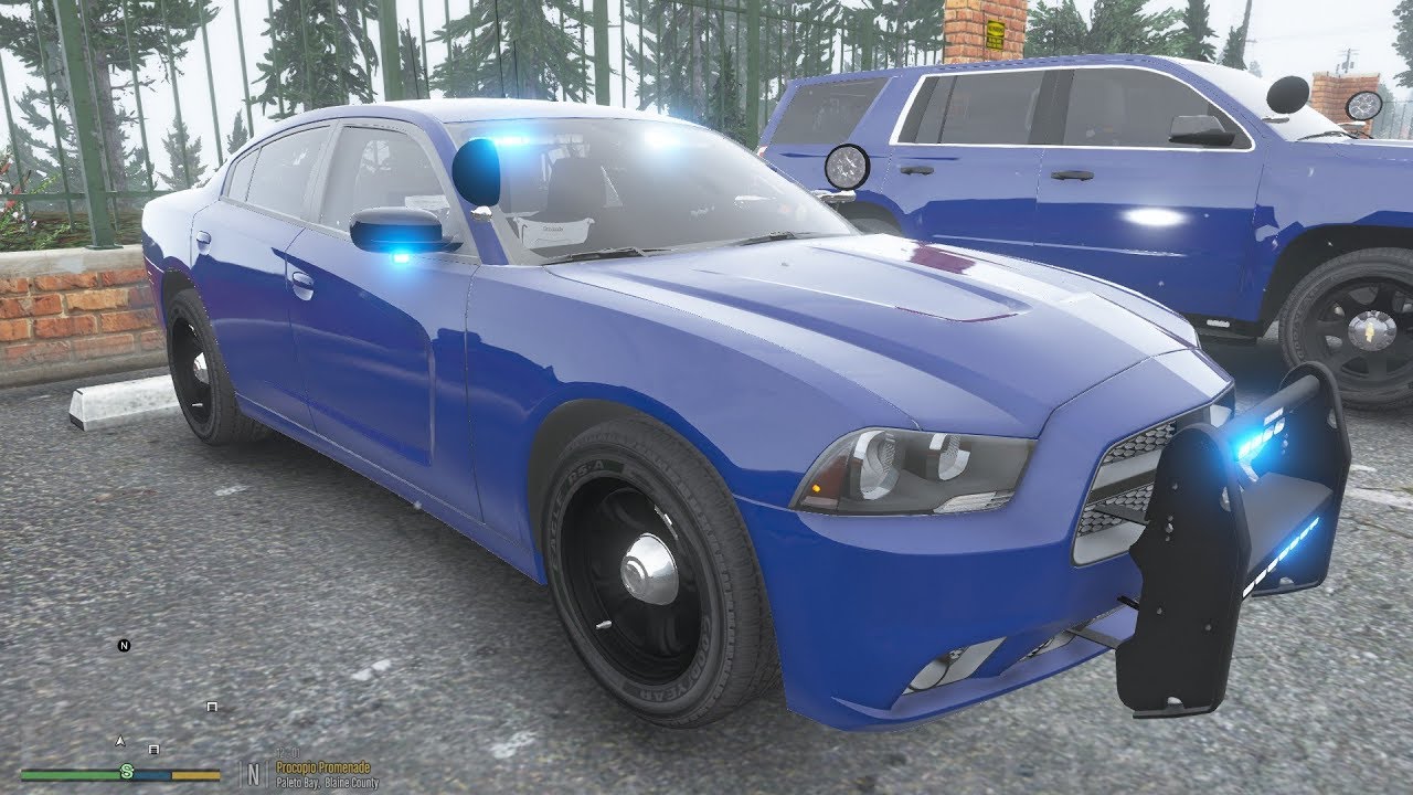 GTA 5 Live PD - Georgia State Patrol - Unmarked Dodge Charger - Night ...