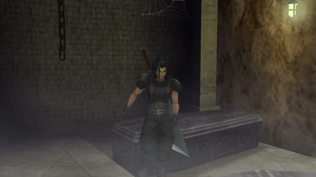 Final Fantasy VII - Crisis Core - Vampire Easter Egg (Vincent - PSP -07 ...