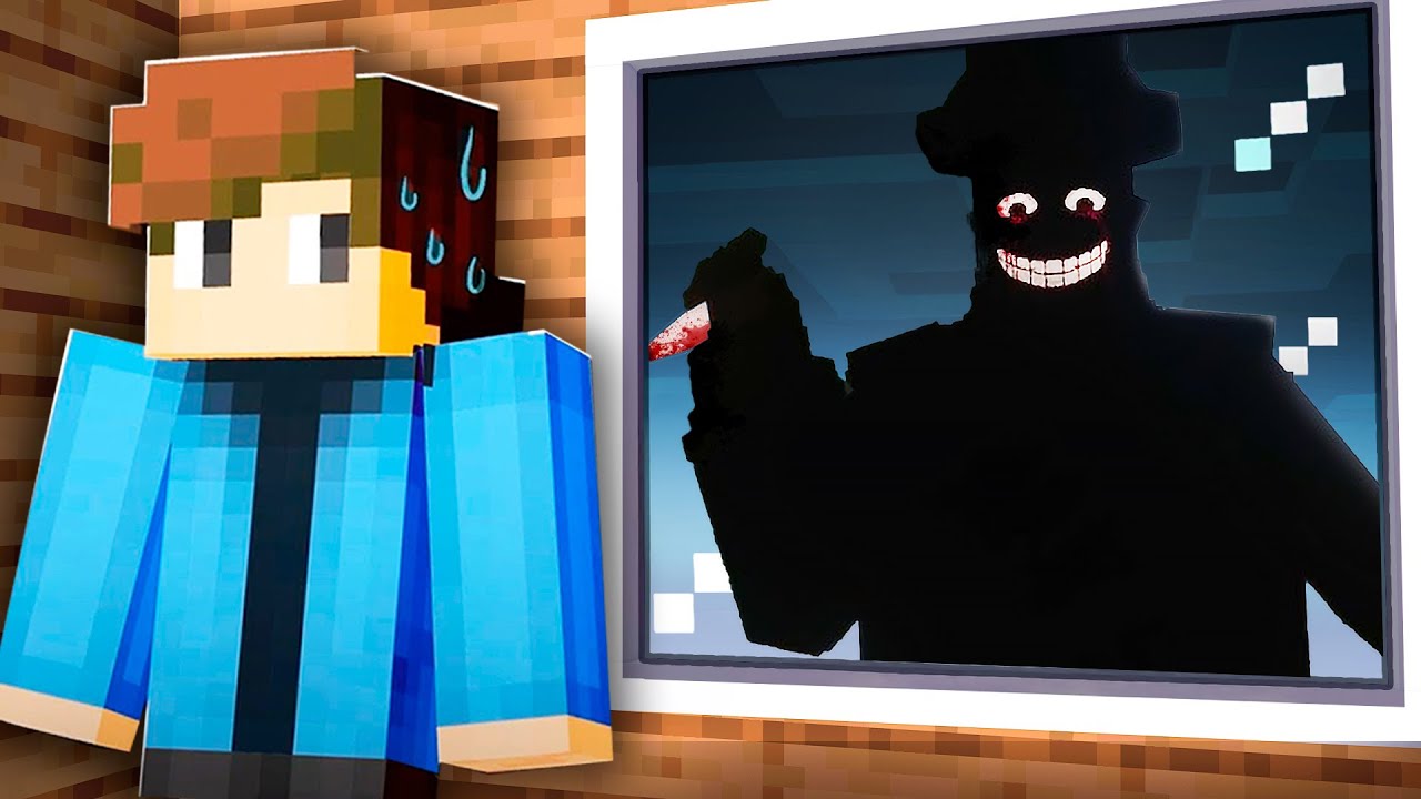 I Added The MAN FROM THE SHADOW into Minecraft.. - YouTube