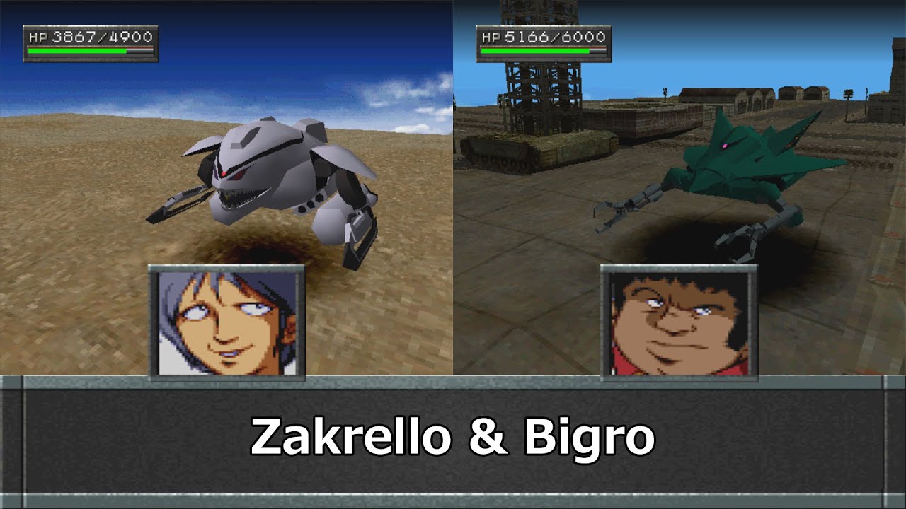 [ENG Sub]Real Robot Battle Line - Zakrello & Bigro Attacks - YouTube