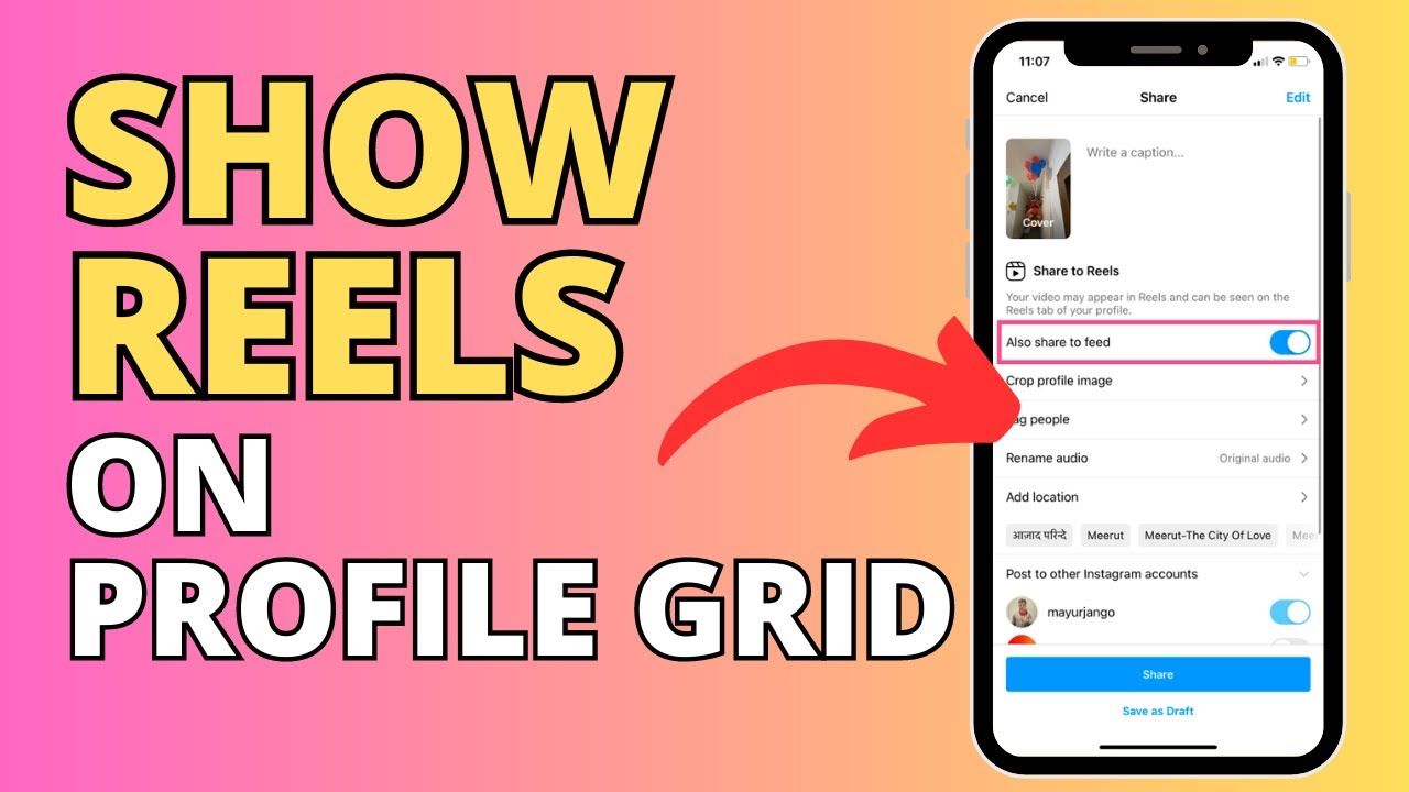 How to Show Reels on Profile Grid Again (Problem Solved) - YouTube