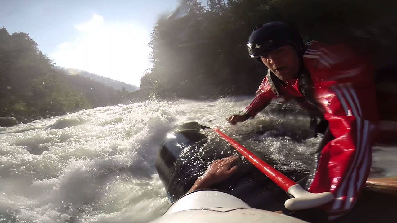 Raft Training Trip Flip - YouTube