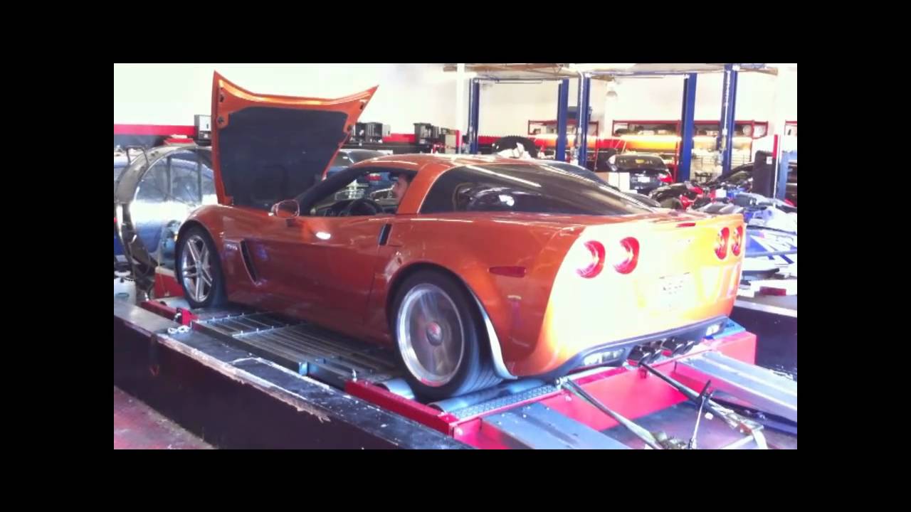 C6 Corvette: Tune Dyno Results - YouTube