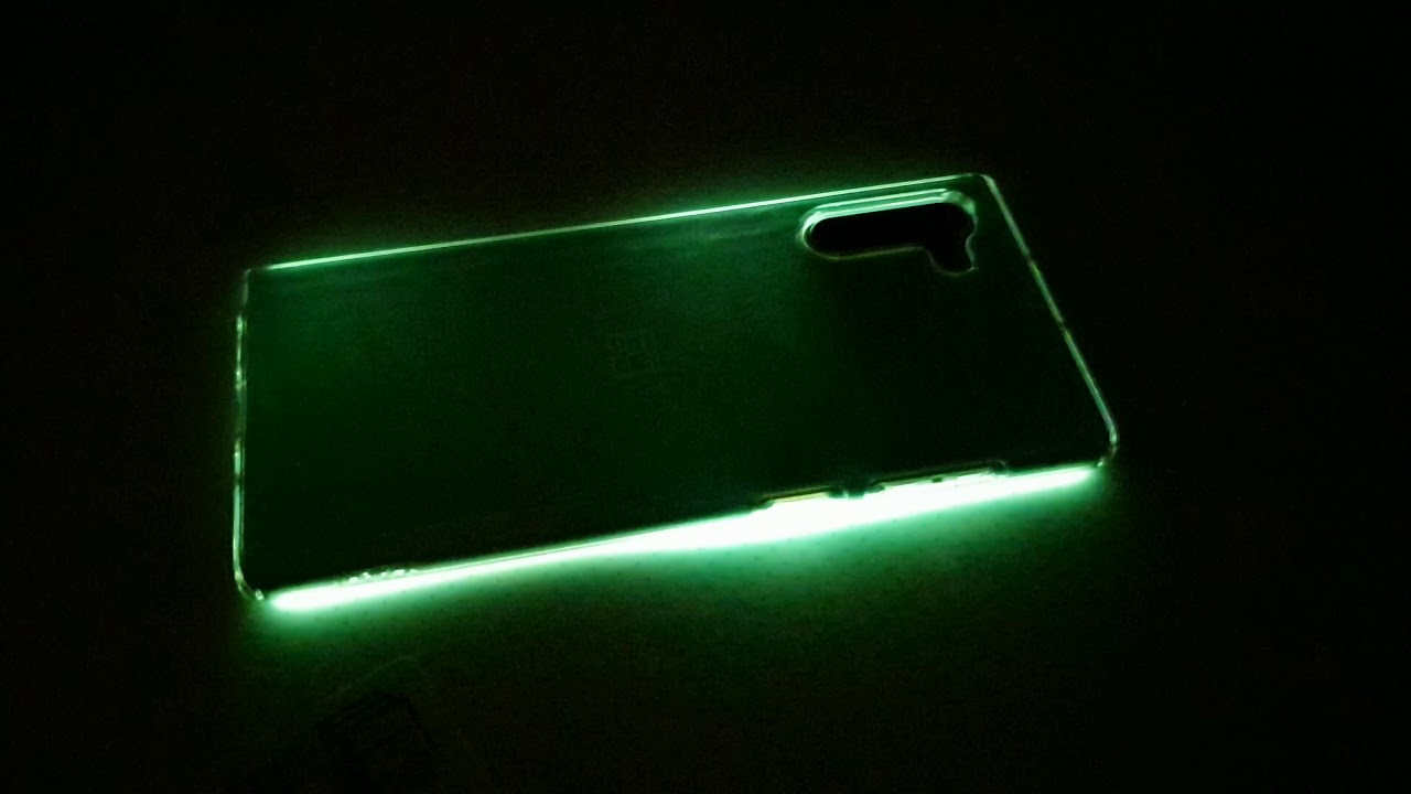samsung galaxy note 10 light notification - YouTube