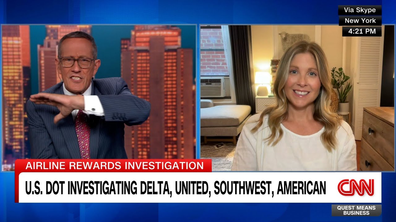 Sarah Kopit on Frequent Flyer Programs Amid U.S. DOT Inquiry - YouTube