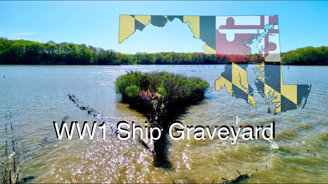Ghost Fleet, Mallows Bay. Ship Graveyard - YouTube