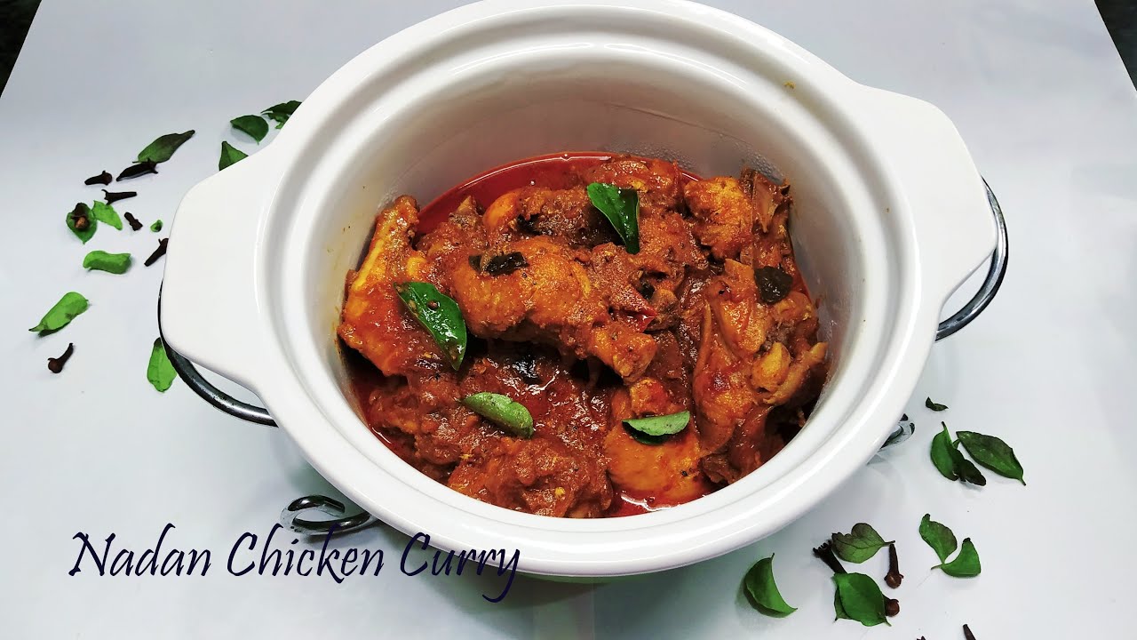 Nadan Chicken Curry | D4 Deepa - YouTube