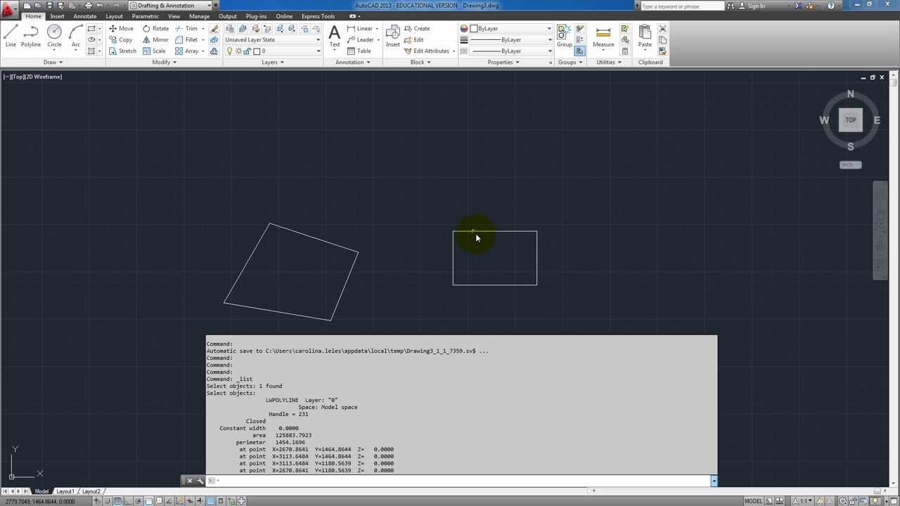 PDAC - Tutorial do Comando List no AutoCAD - YouTube