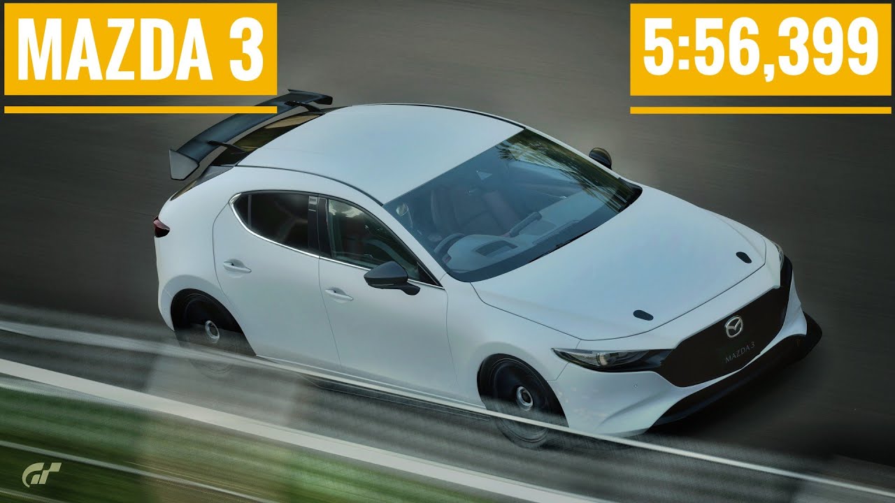 GT7 Nurburgring Nordschleife | Mazda 3 Engine Swap - YouTube