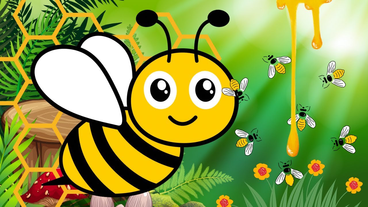 The Bees Go Buzzing | Kids Songs | Nursery Rhymes Songs For Kids | Tiny ...