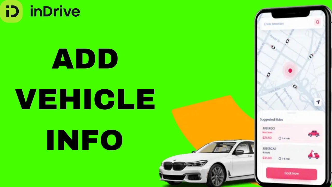 How To Add Vehicle Info On InDrive App - YouTube
