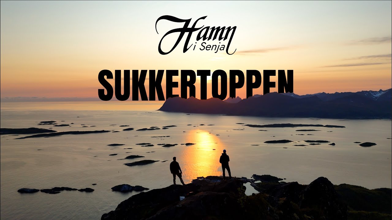 Midnight Sun over Hamn i Senja (Northern Norway, 4K Drone Footage ...