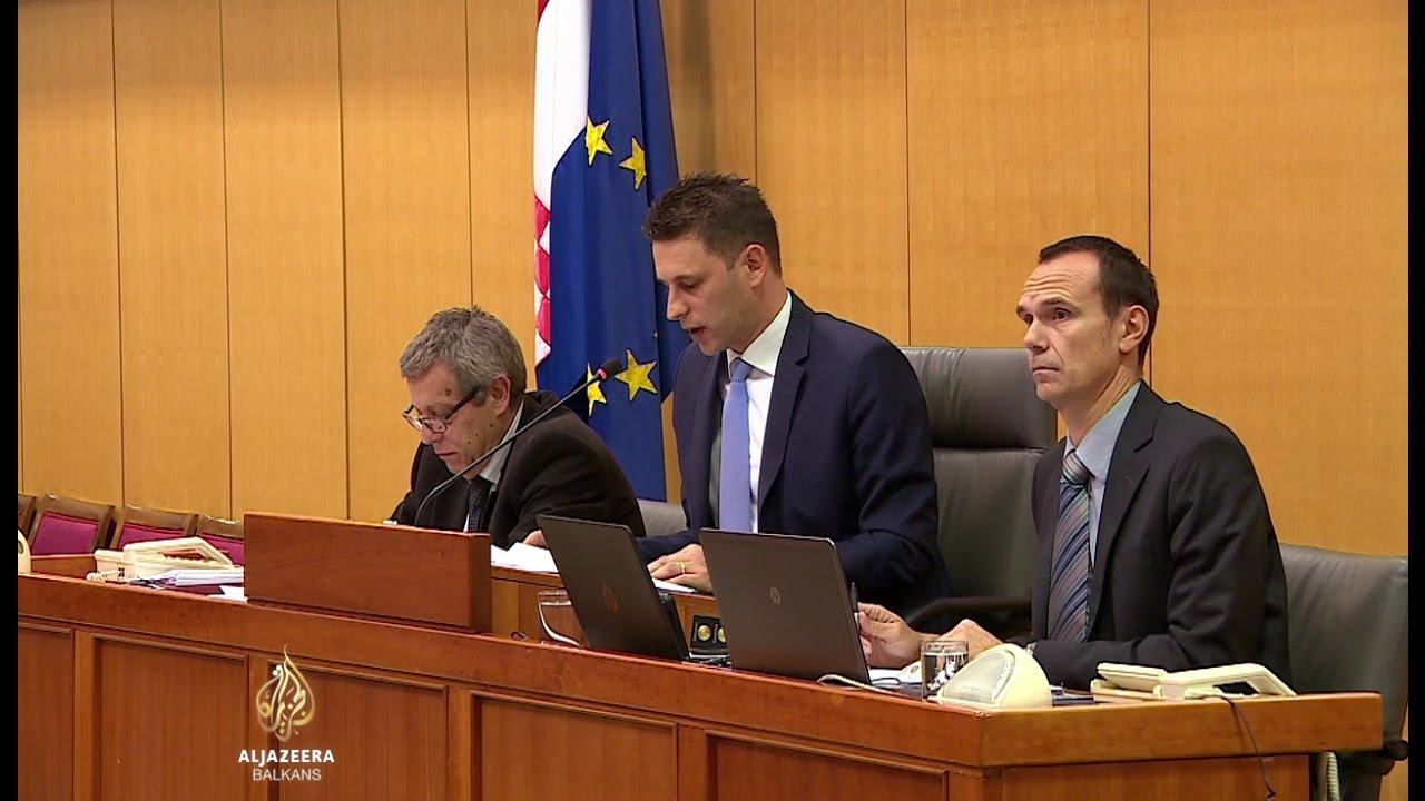 Sabor RH: Od sedam glasat će se za jednu izmjenu - YouTube