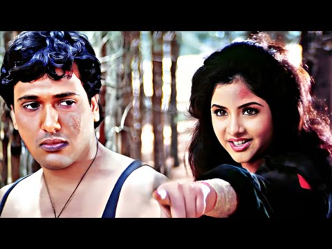 Divya Bharti Song 4K | Tu Pagal Premi Aawara | Shola Aur Shabnam | Govinda | Bollywood 4K Video Song