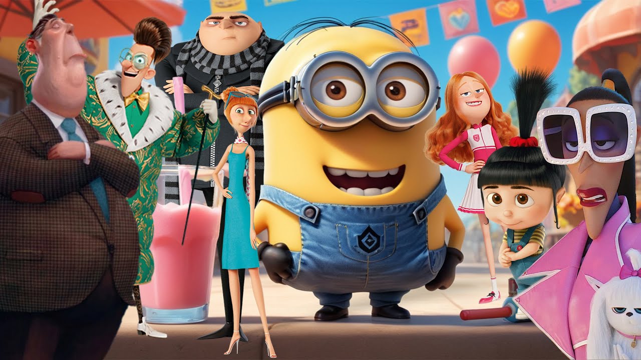 Despicable Me 4 Characters and Their Favourite Foods, Candies and ...