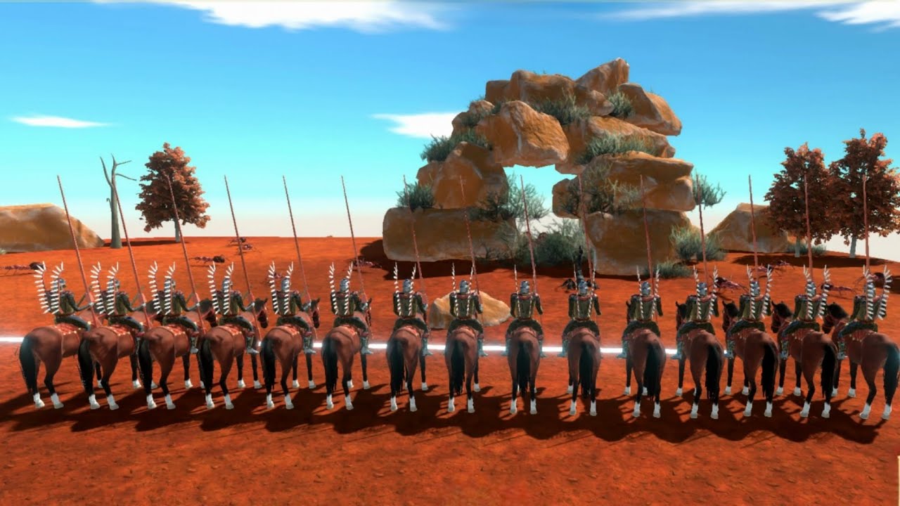 Ancient humans vs. Giant invertebrates-Animal Revolt Battle Simulator ...