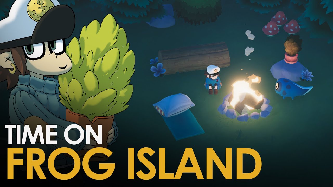 Naufragando en una ISLA de RANAS de chill || Time on Frog Island ...