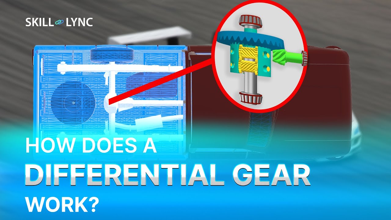 How a Differential Gear works? | Skill-Lync - YouTube