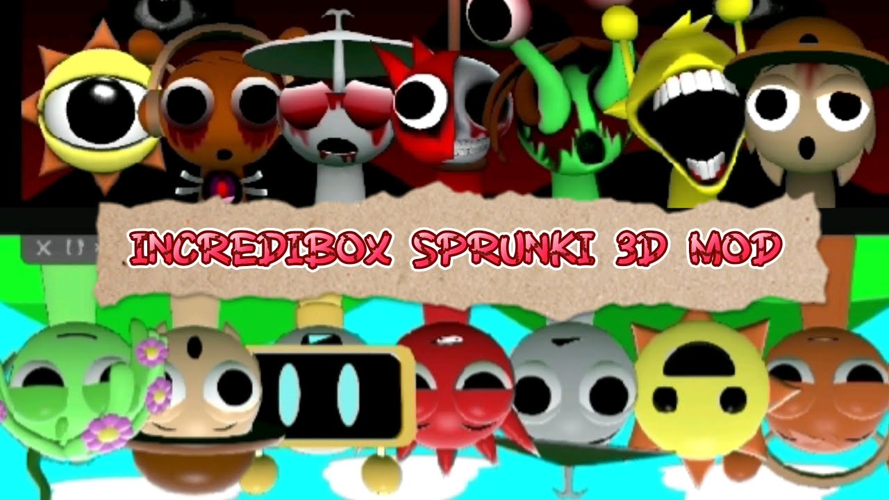 Incredibox Sprunki 3D Mod - YouTube