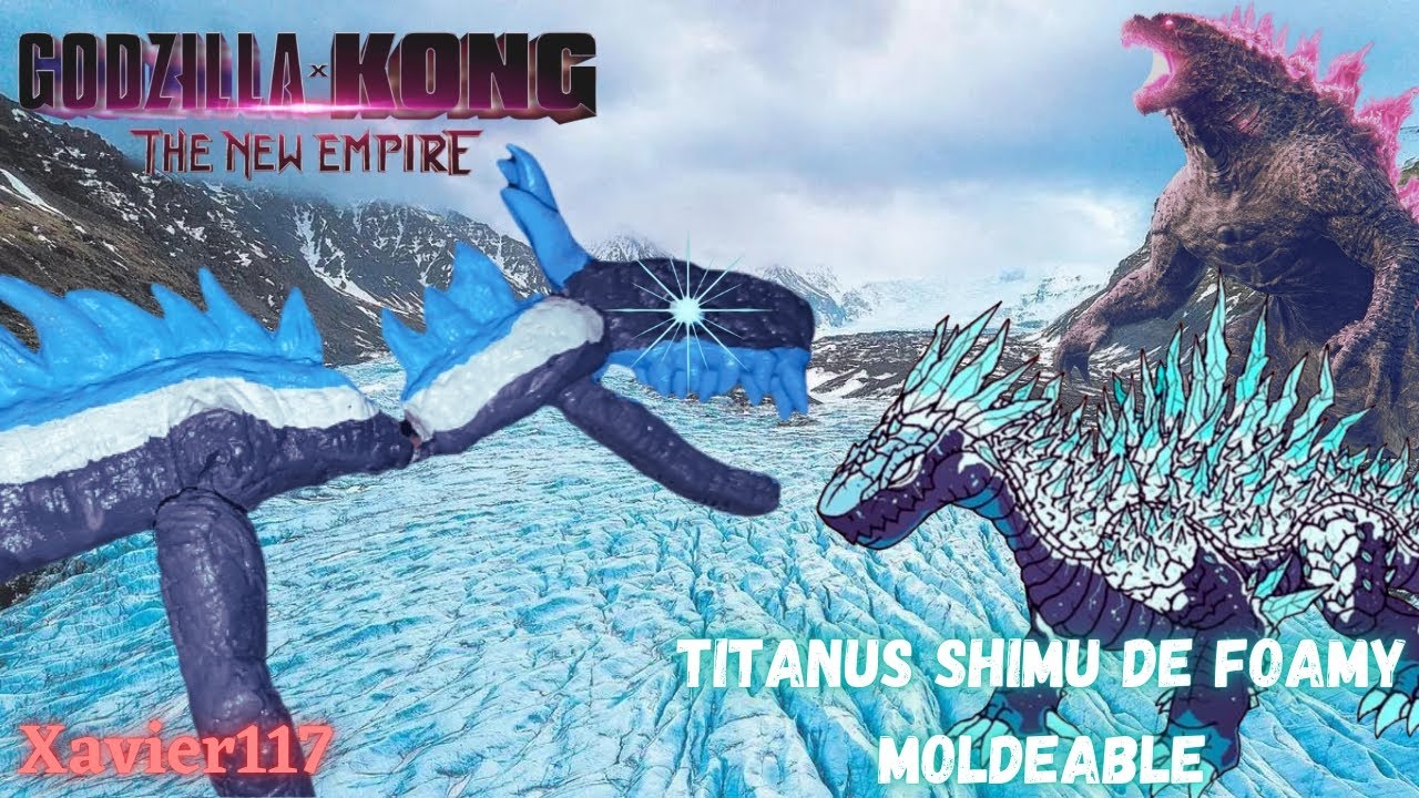 TUTORIAL: TITANUS SHIMU DE FOAMY MOLDEABLE 🧊 ️ | Godzilla x Kong: The ...