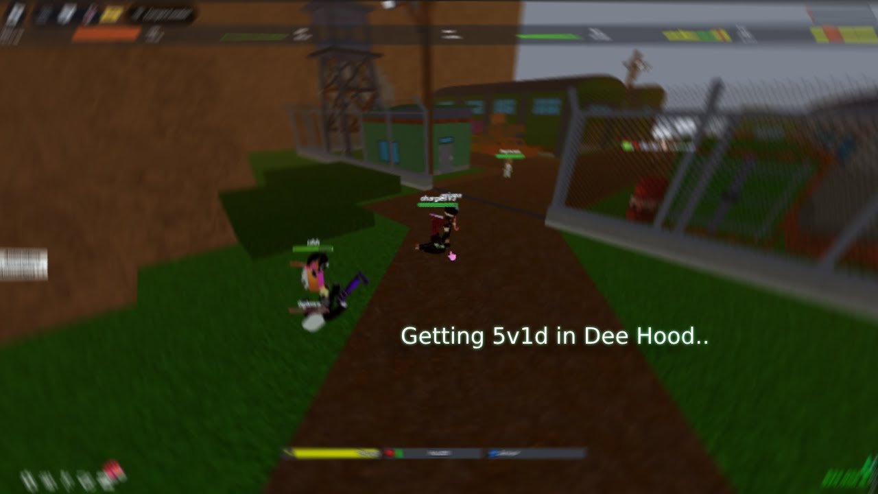 Getting 5v1 In Dee Hood.. ( all logged at the end ☠️ ) - YouTube