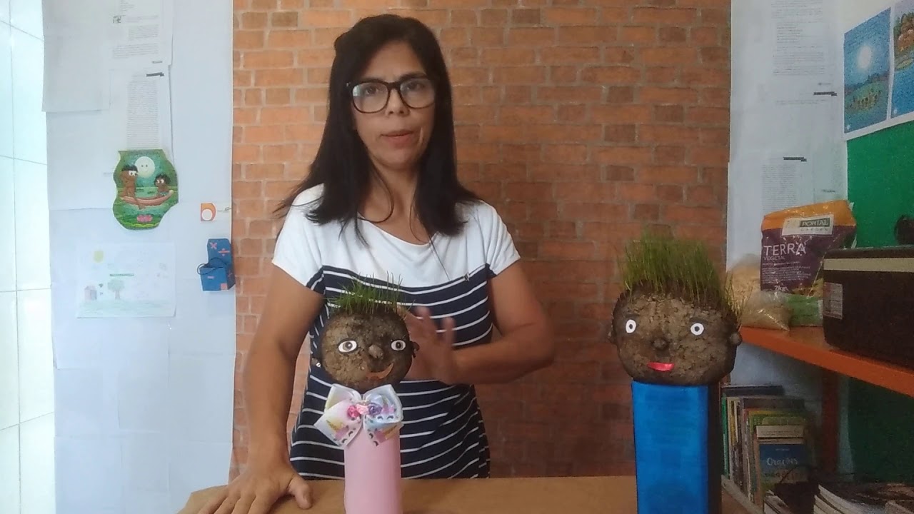 Projeto integrador Boneco Ecológico - meio ambiente - YouTube