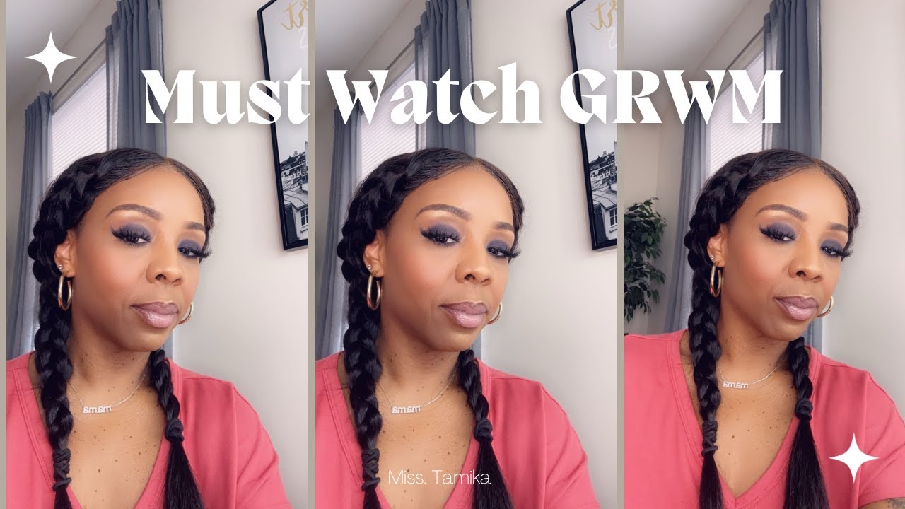 MUST WATCH GRWM USING MY NEW FAVORITE EYE SHADOW (Makeup tutorial using ...