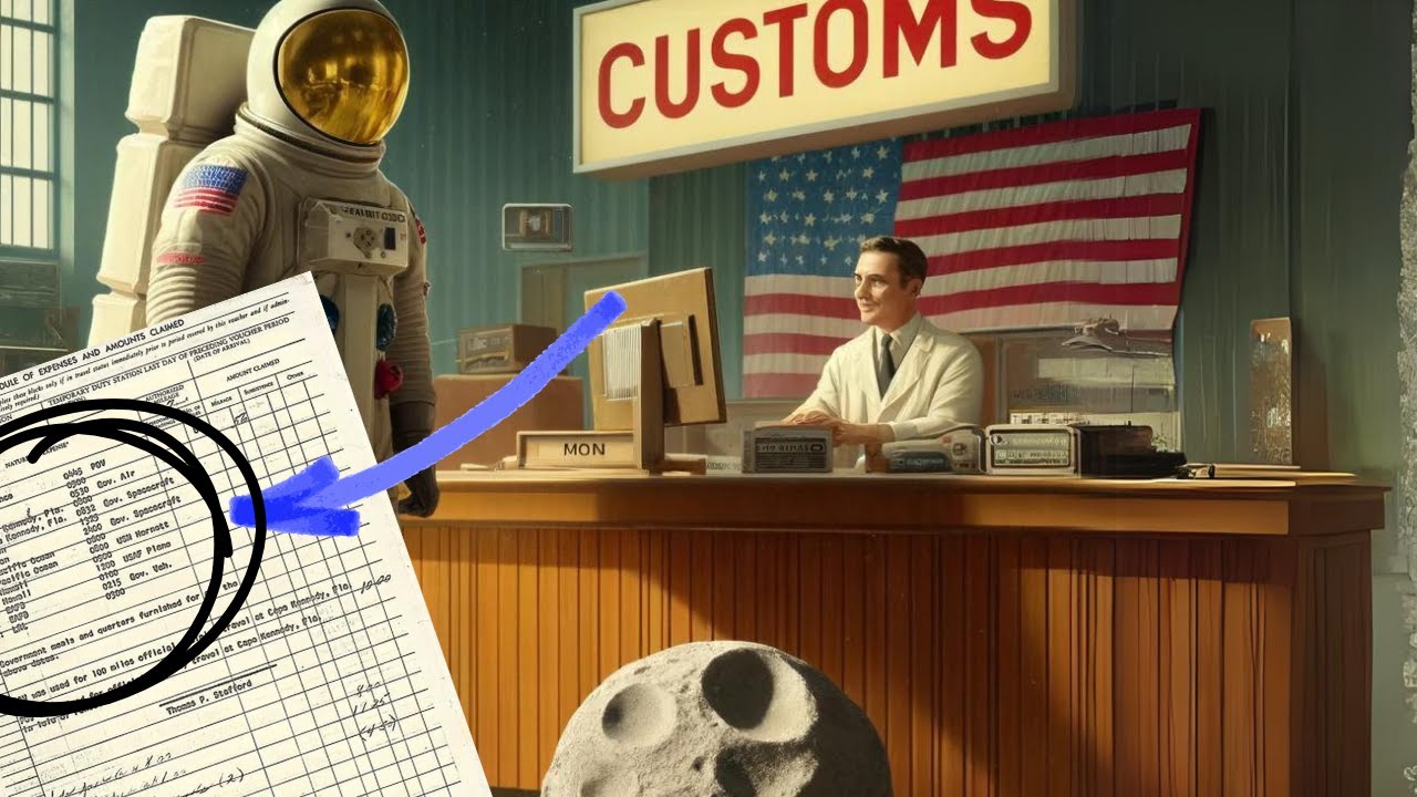 Bureaucracy IN SPACE? The Crazy Forms Apollo Astronauts Filled Out! 🤯 ...