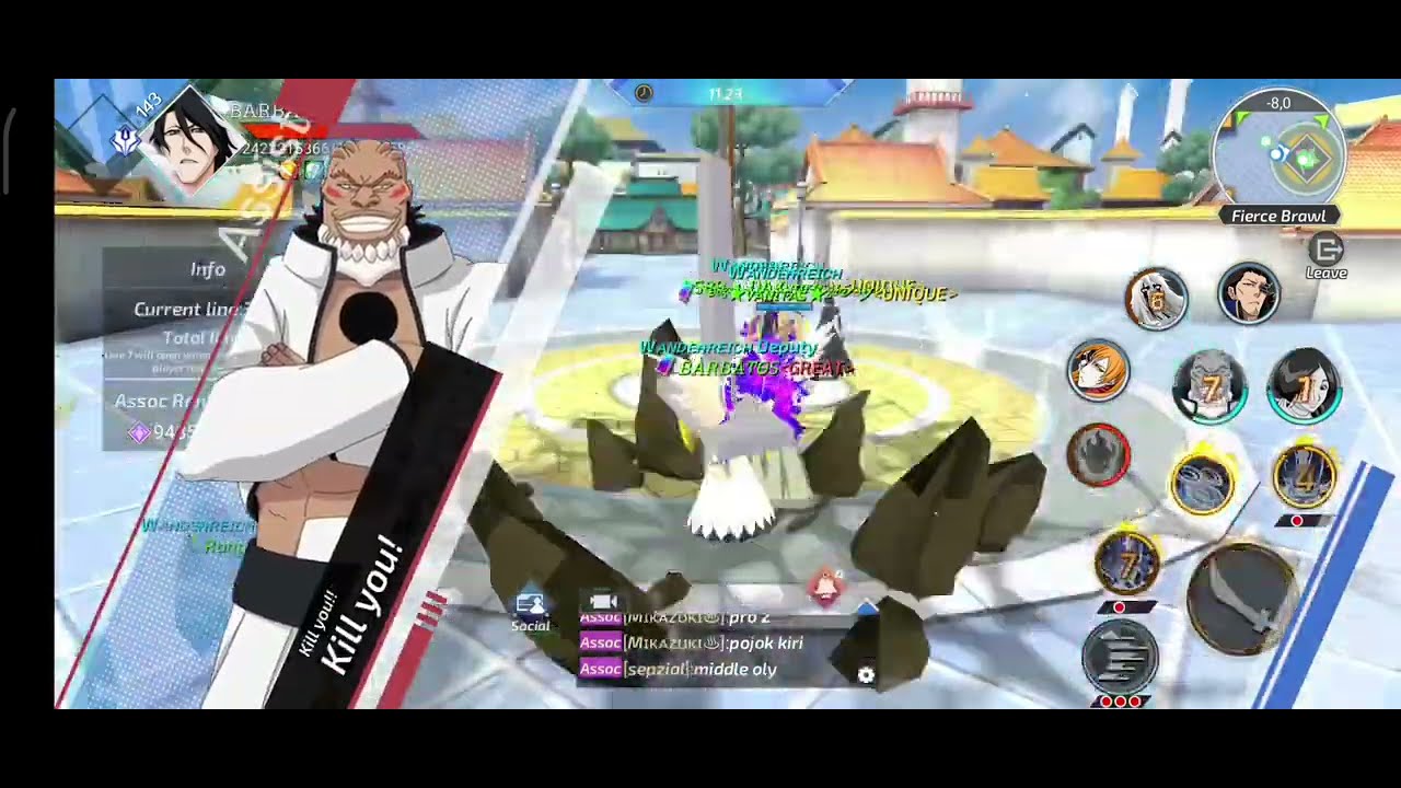 Assoc War 27 Mei ~ Bleach Mobile 3D - YouTube