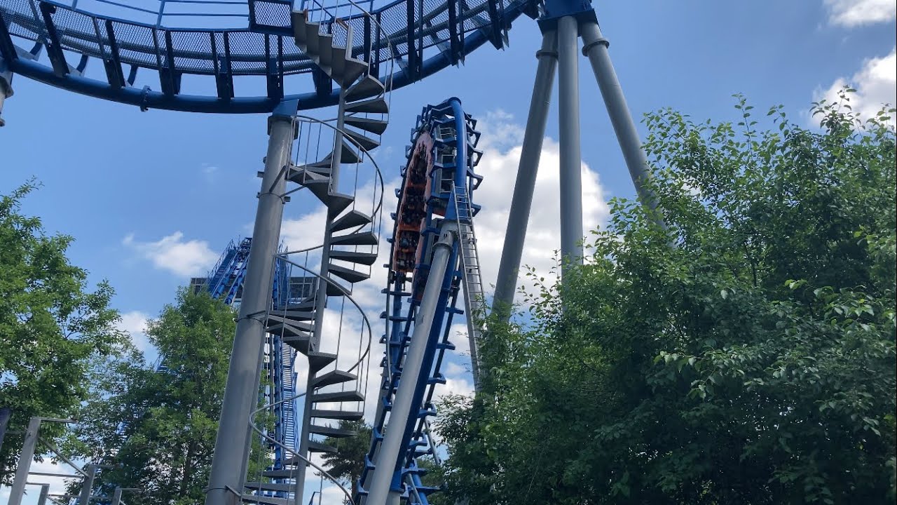 Le Boomerang Off Ride POV 4K Six Flags La Ronde - YouTube