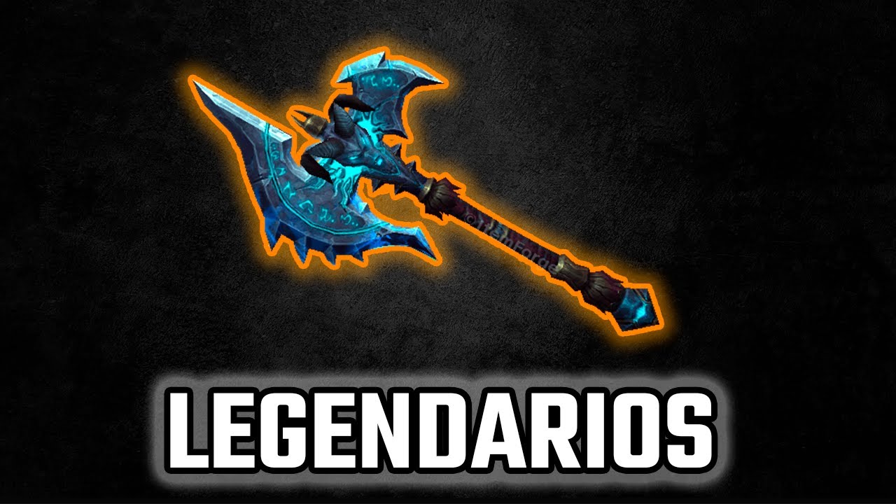 Nuevas armas Legendarias Athenas WoW - YouTube